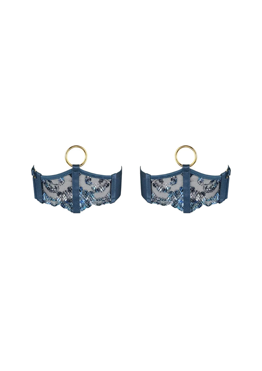 Siren Garters in Denim – Workingirls Lingerie