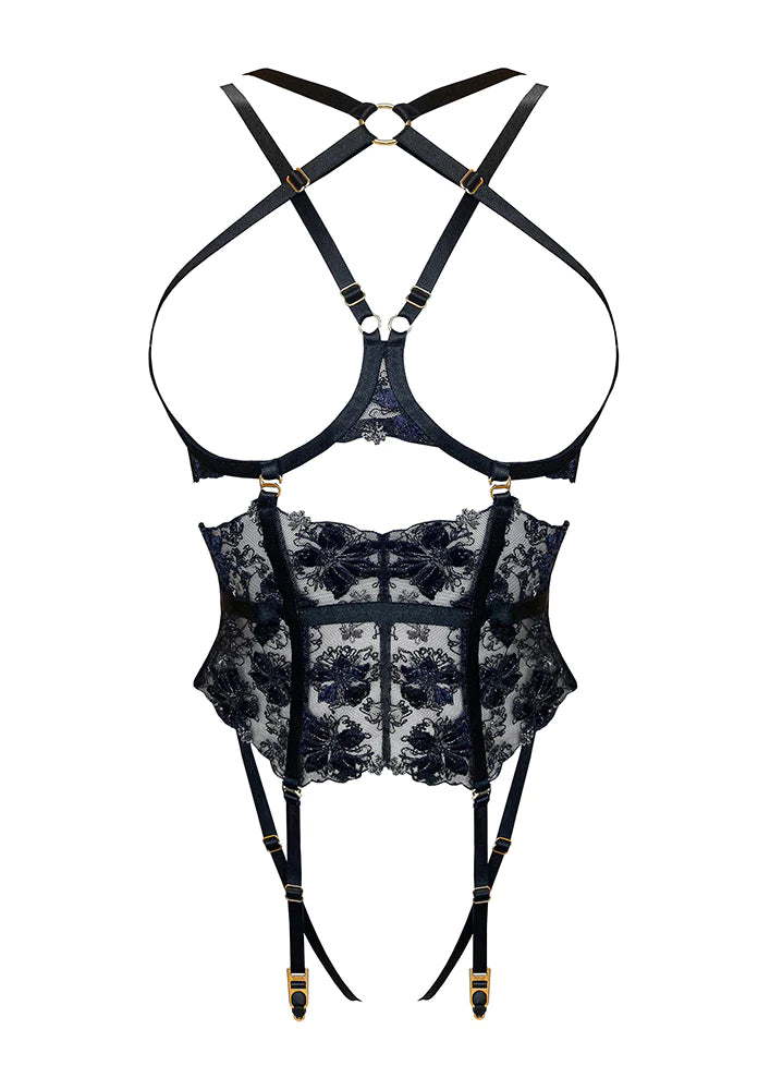 Vita Multi-Style Basque Black – Workingirls Lingerie